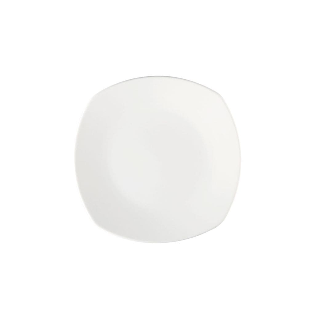 Plato Pando Cuadrado 24.4 cm Línea Block / Corona – Almacenes La 13
