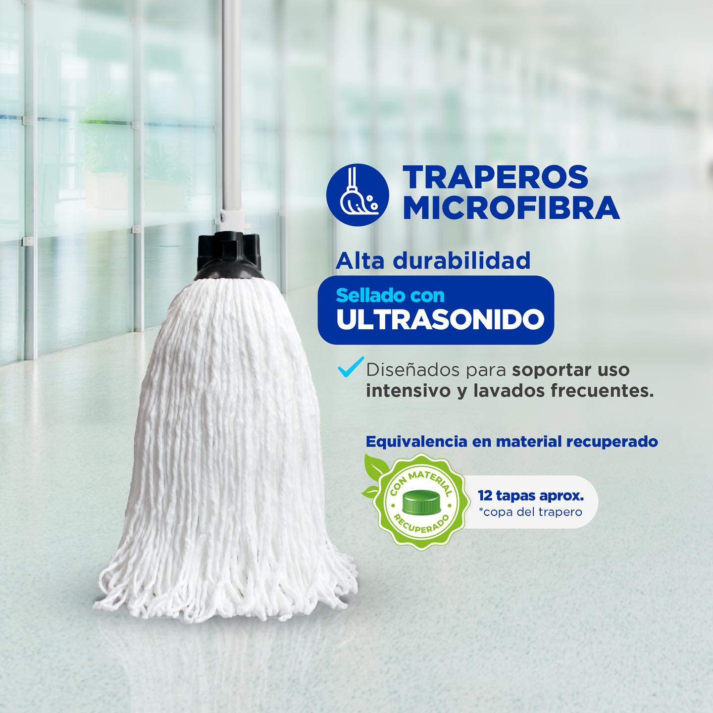 Repuesto Trapero Microfibra Ultra Absorbente 250 Gr / Task ...