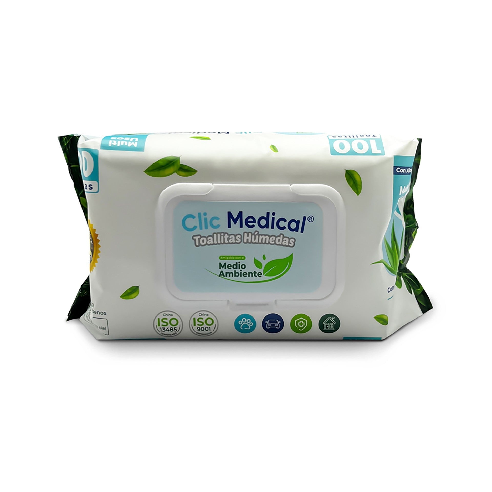 Toallitas Humedas x 100 unds / Clic Medical – Almacenes La 13