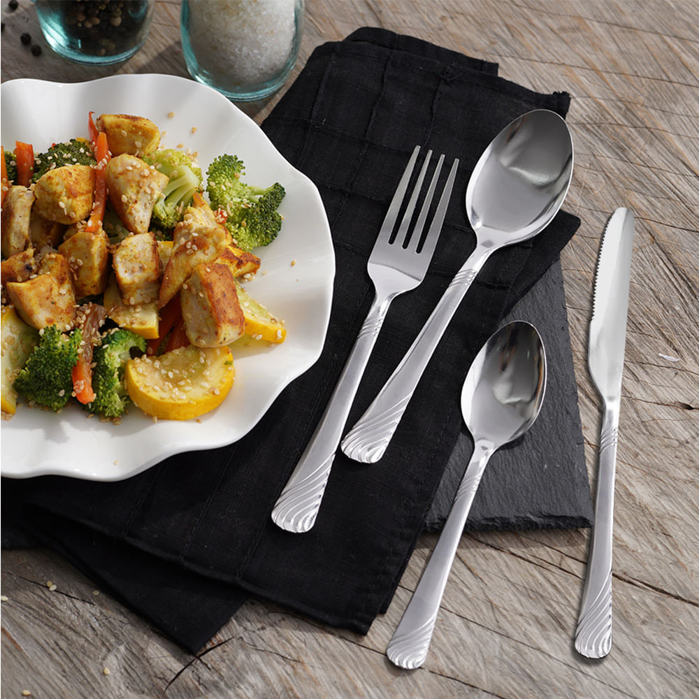 Juego de cubiertos Esencial 16 Piezas / Incametal/ Almacenes La 13