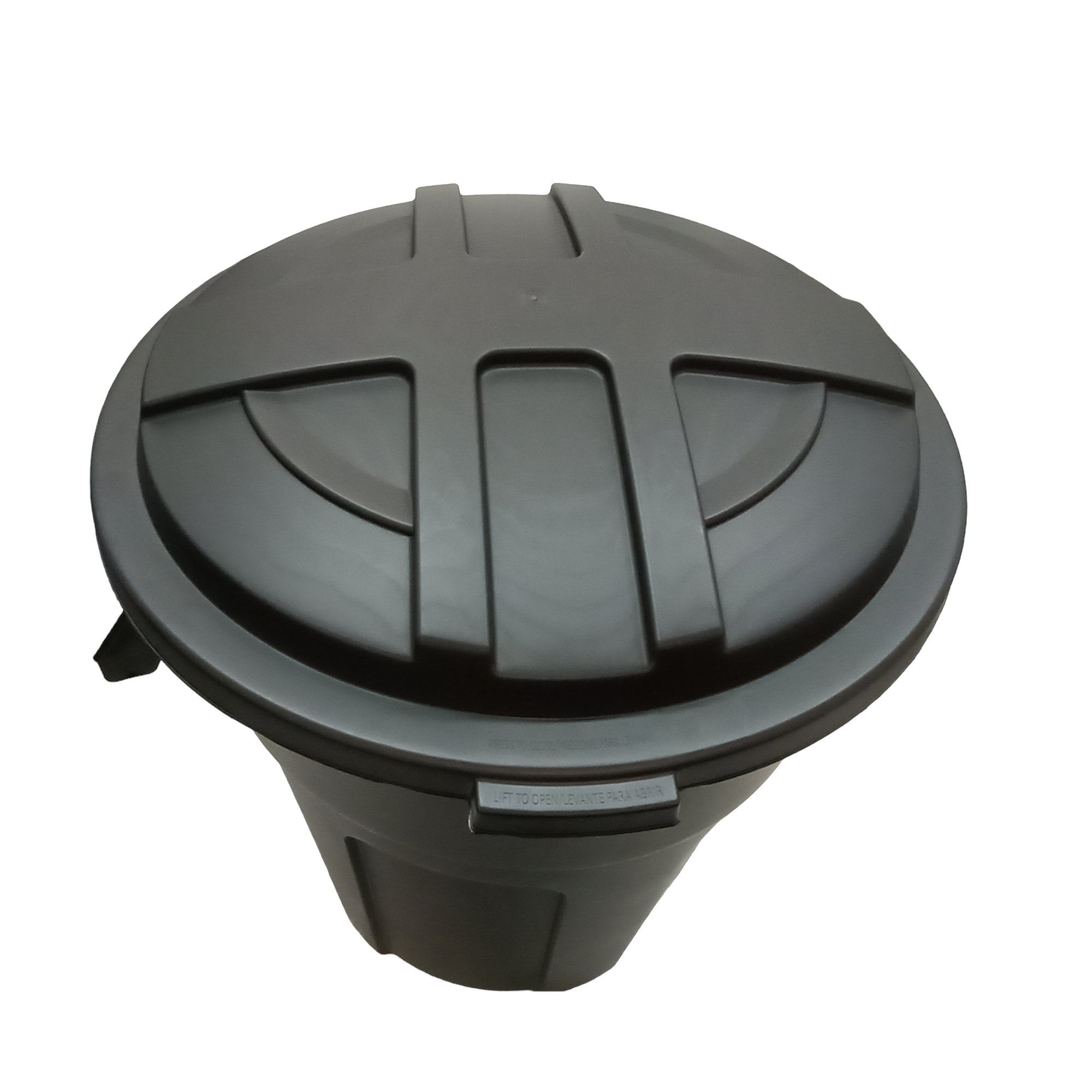 Tanque 220 Litros con Tapa Negro / Colplast / Almacenes La 13